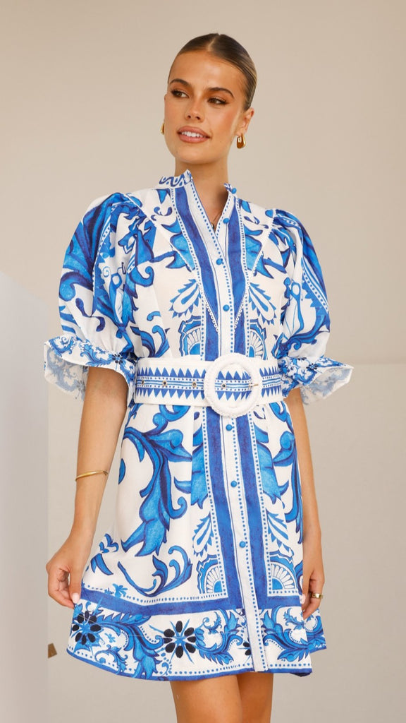 Hannah Mini Dress - Paradise - Buy Women's Dresses - Billy J