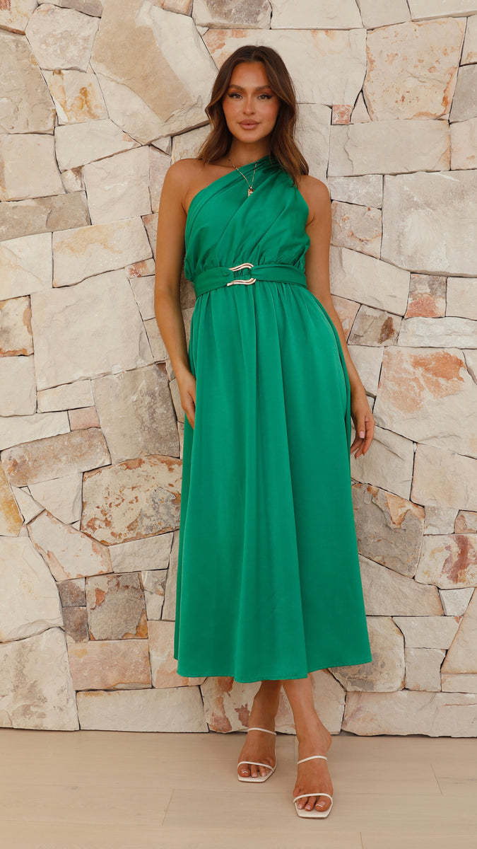 Hadas Maxi Dress - Green - Buy Women's Dresses - Billy J