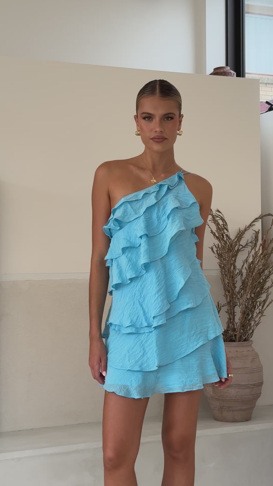 Cassidi Mini Dress - Blue - Buy Women's Dresses - Billy J