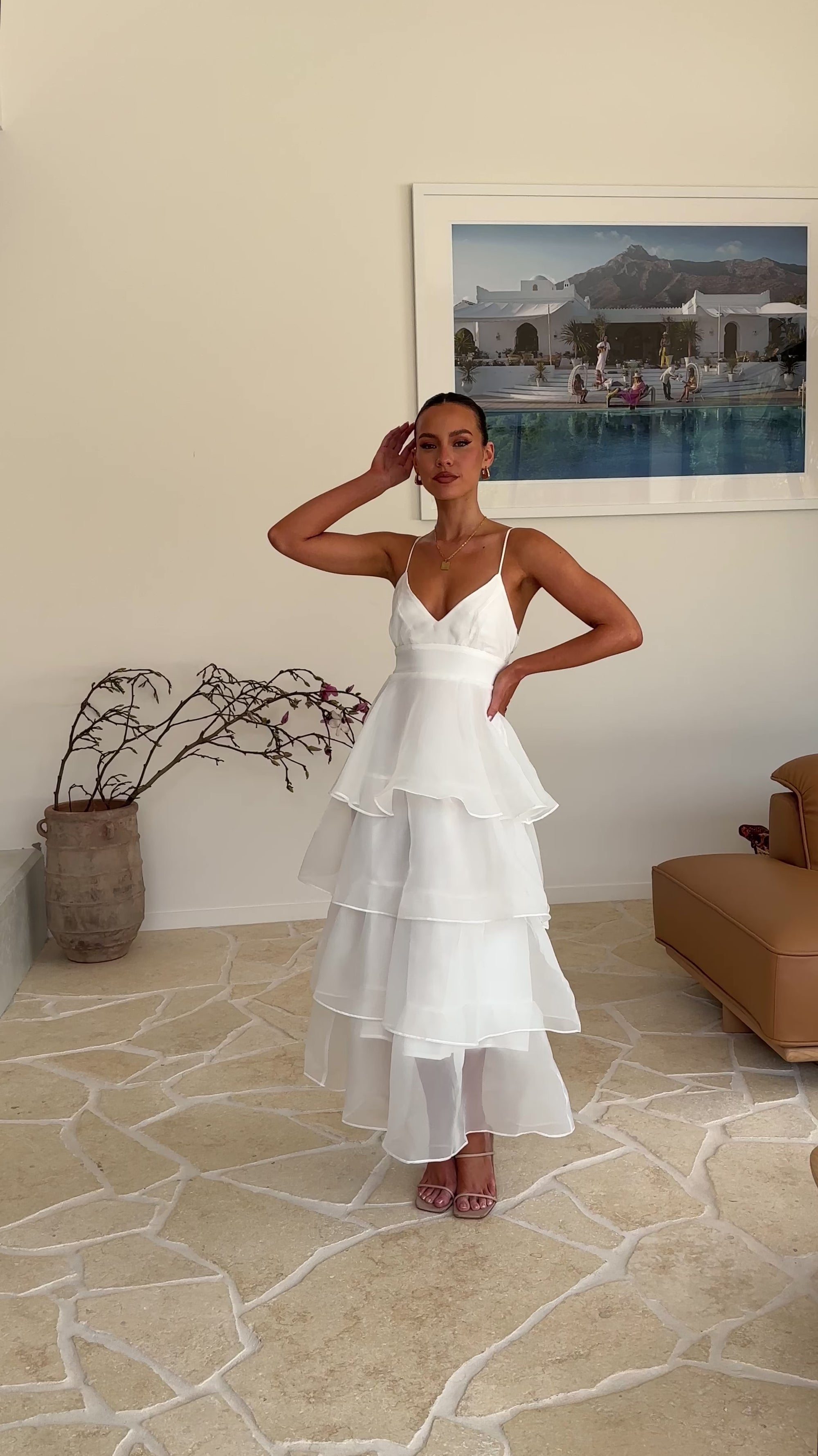 Shayla Maxi Dress - White - Buy Women's Dresses - Billy J